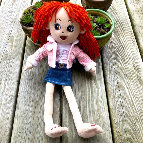 Build-A-Bear | Toys | Vintage 5 Build A Bear Friends 2b Made Girl Doll Red Hair Outfit Skirt ...